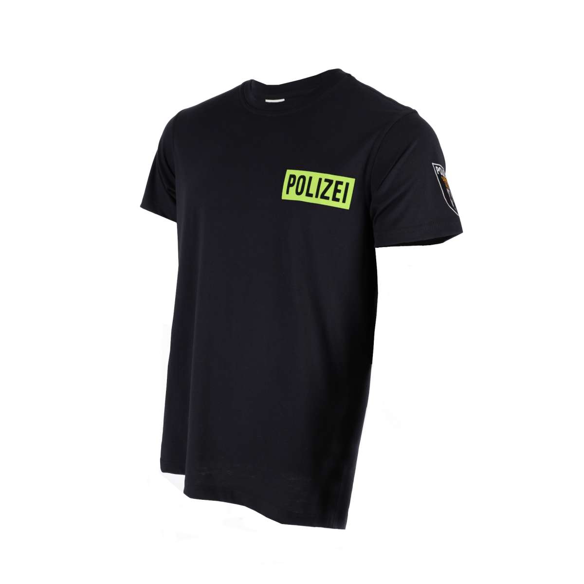 ETZEL® T-Shirt, POLIZEI Berlin, schwarz | T-Shirts | mit Aufschrift ...